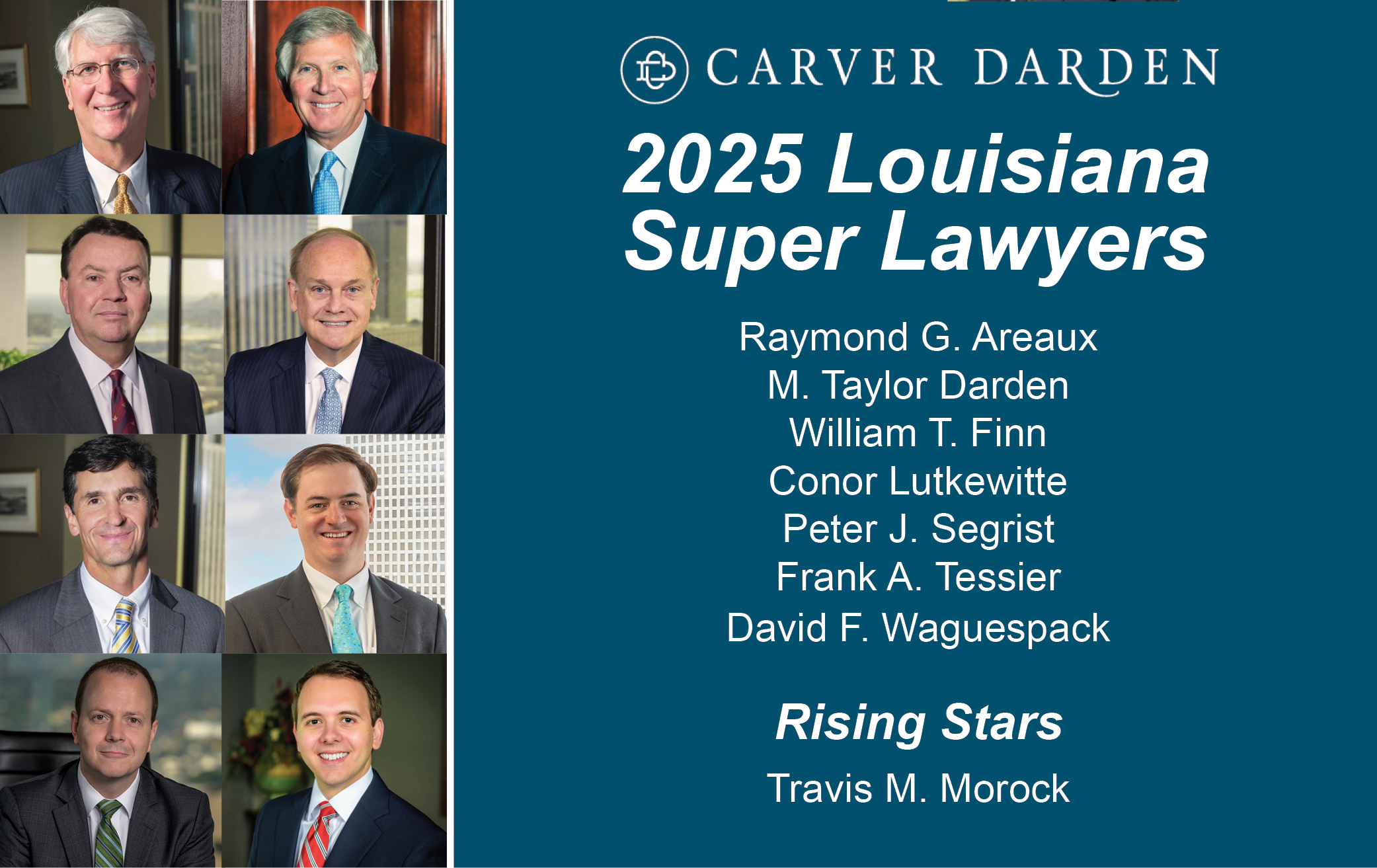 Carver Darden Announces 2025 Super Lawyers