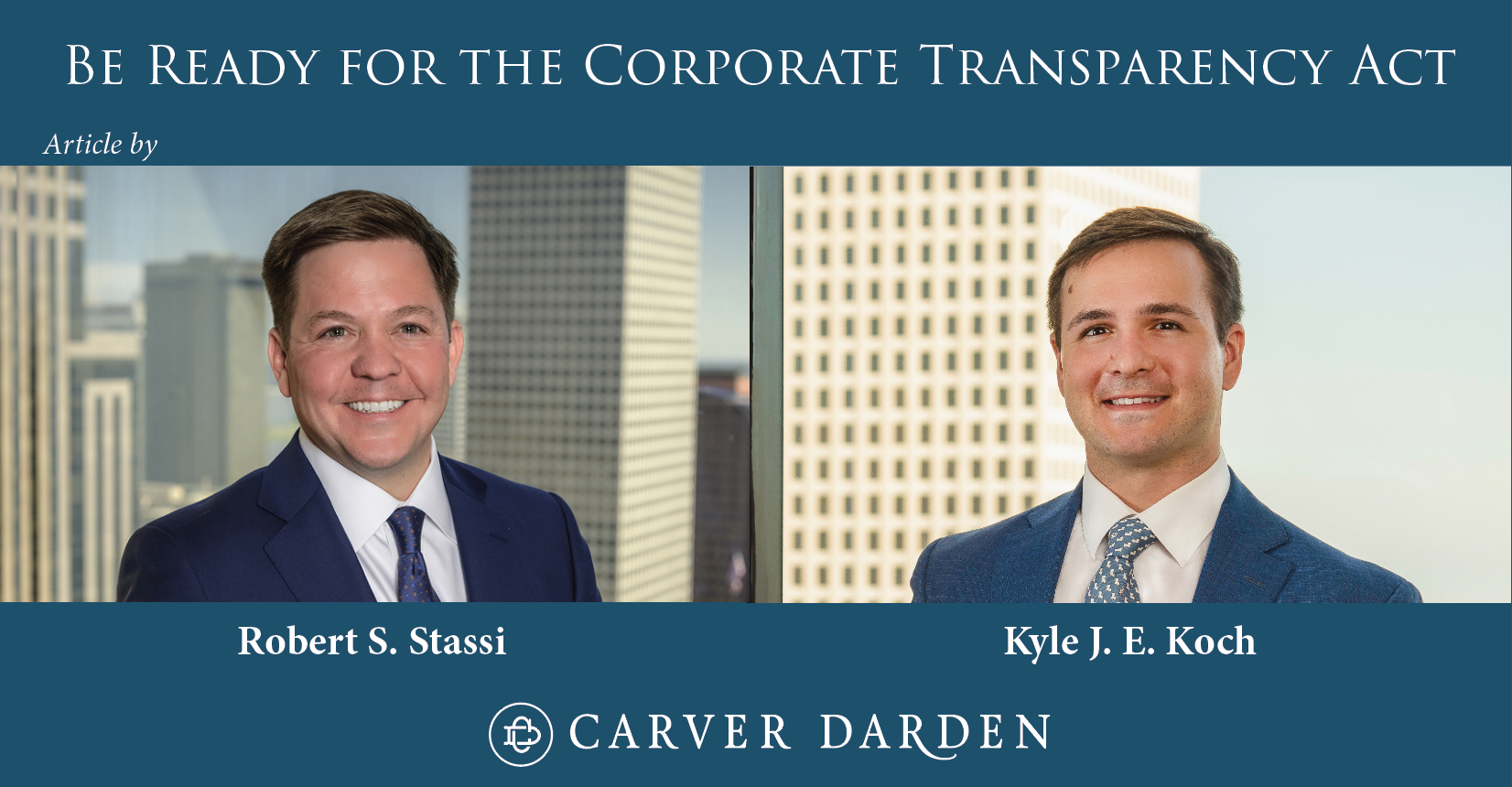 Be Ready for the Corporate Transparency Act